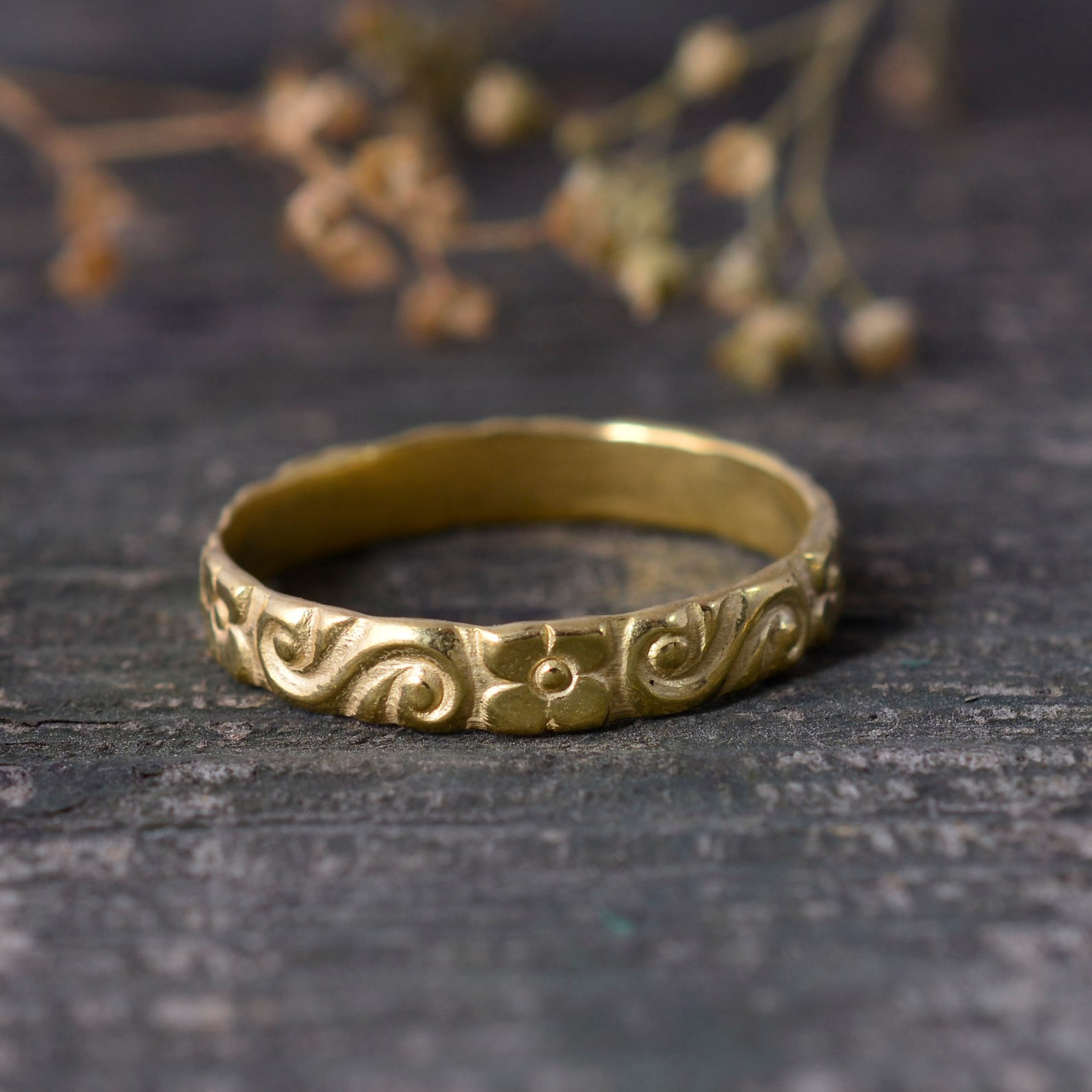 Thin Gold Filled Stacking Ring 14k Gold Minimalist Ring | Etsy