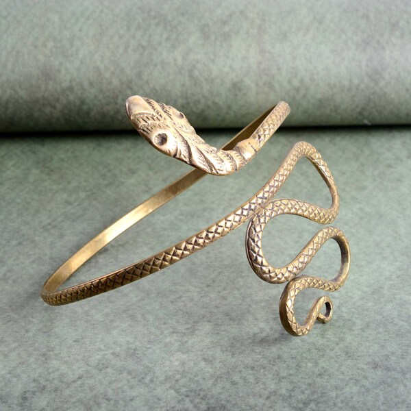 Gold Arm Cuff - Etsy