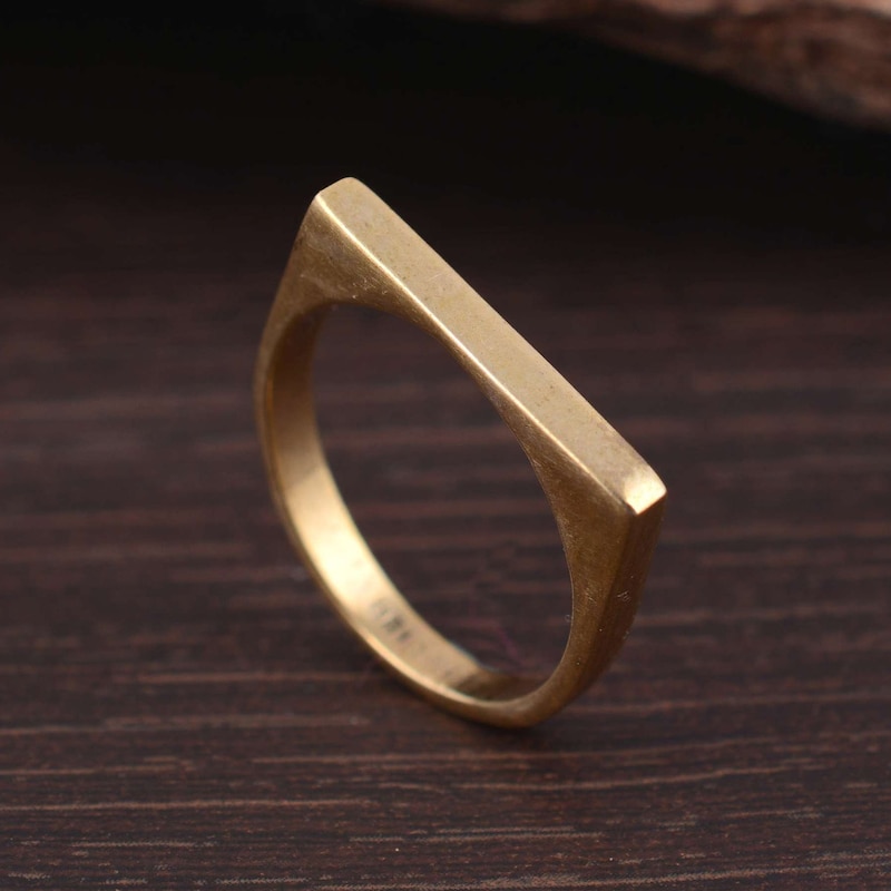 Square Band Ring - Etsy