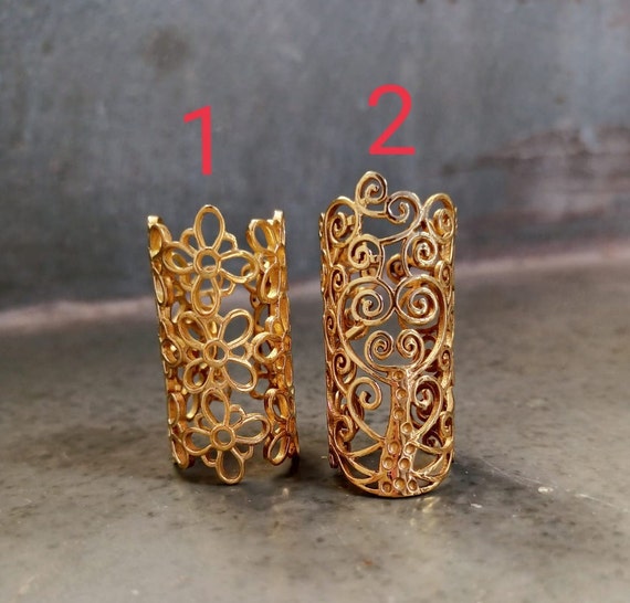 Arthritis Brass Ring Splint Knuckle Ring Arthritis Finger | Etsy