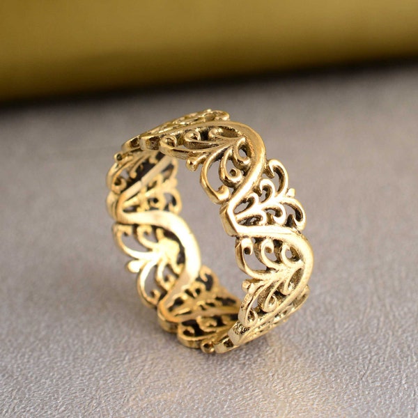 Filigree Ring - Etsy