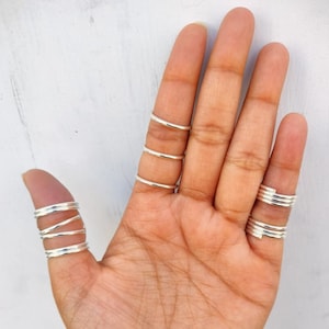 Splint Silver Rings, MCP Hyperextension Splint, Arthritis Rings ...