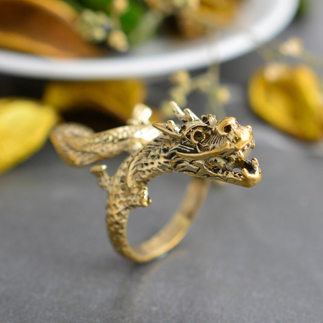 Lizard Ring - Etsy