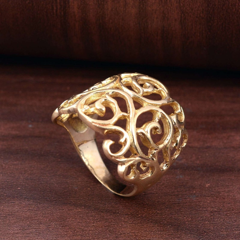 Brass Rings for Women - Etsy