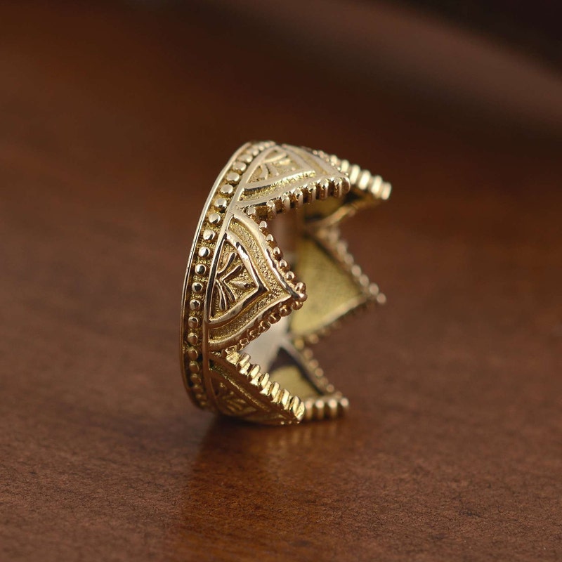 Princess Crown Ring - Etsy