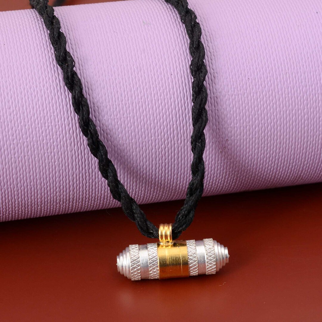 Silver Taweez Brass Locket Pendant Silver Plated Kavach - Etsy