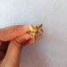 Beautiful Gold Ring With Faerie Fairy Design - Etsy