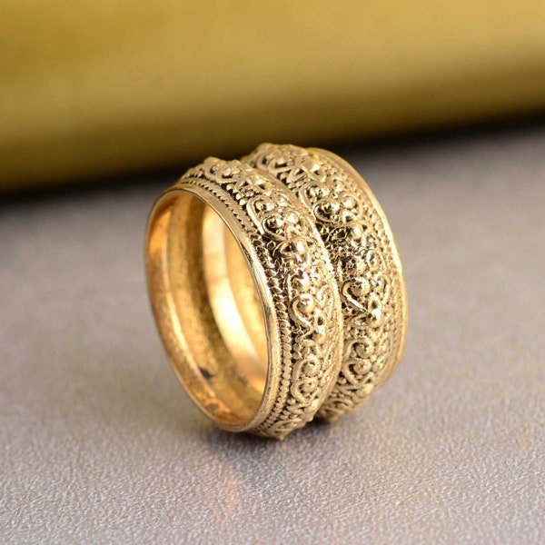 Thick Ring - Etsy