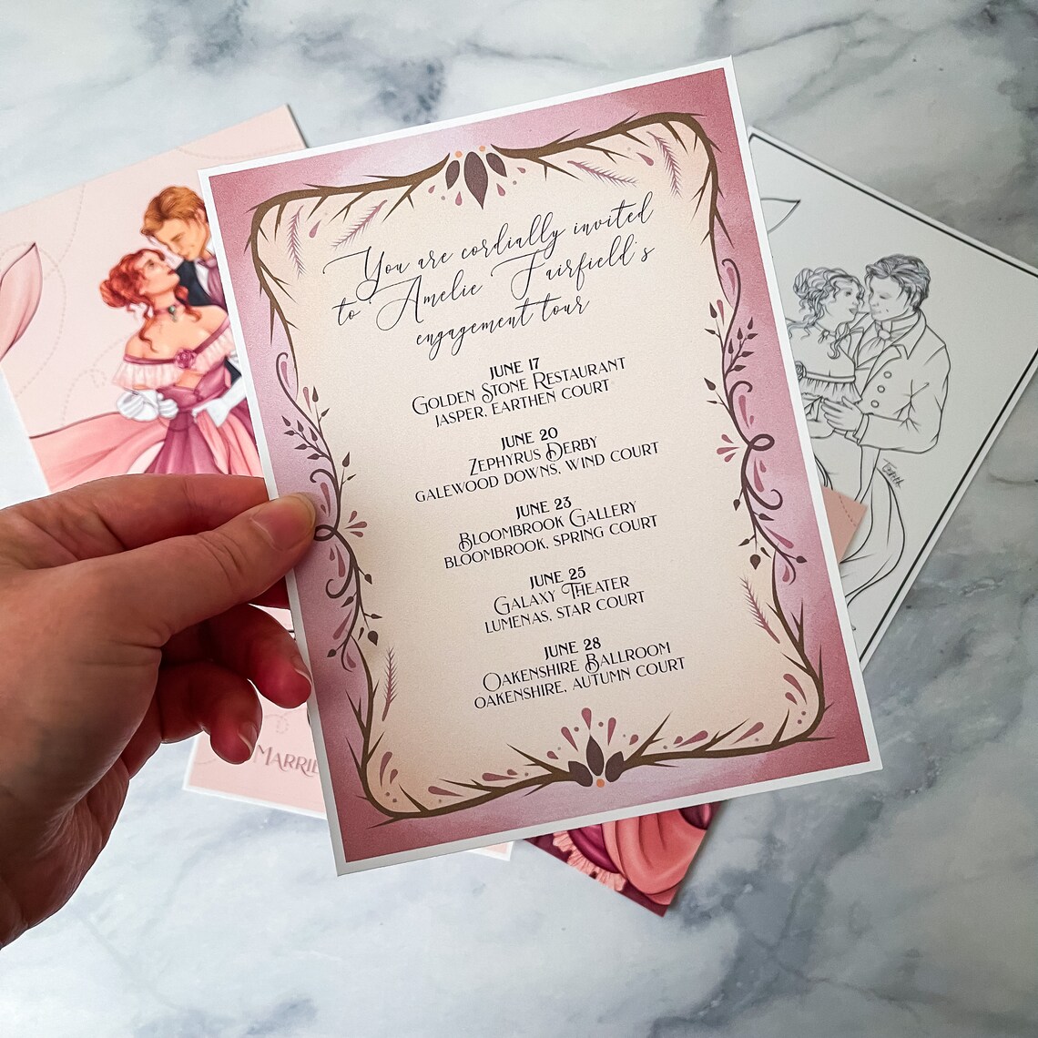 Married by Scandal Book Swag Complete Collection - Etsy