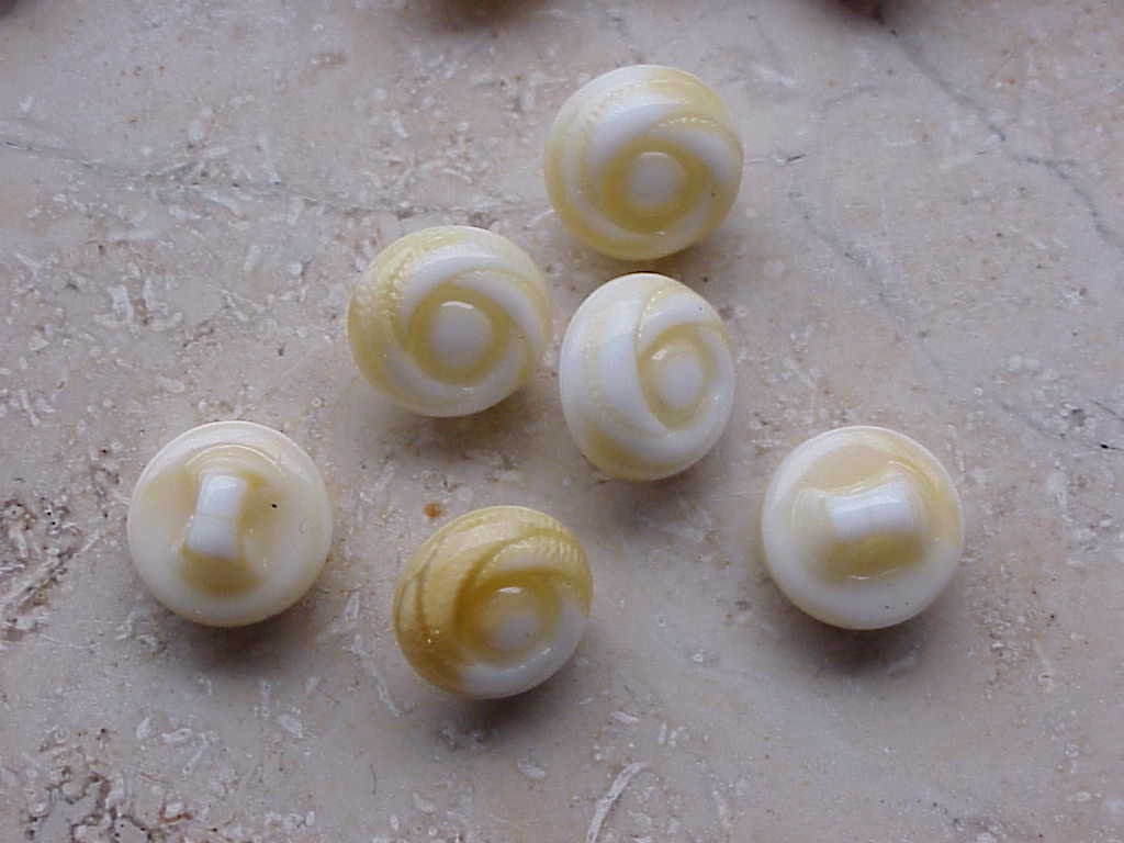 10 Small Glass Buttons From the 1930s/40s - Etsy