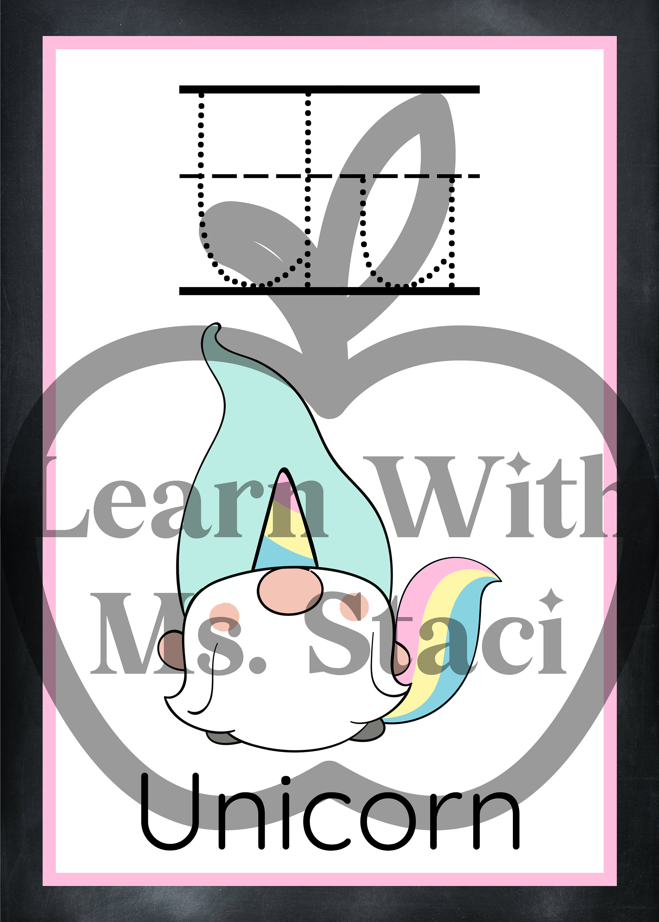 Gnome Alphabet & Numbers - Etsy