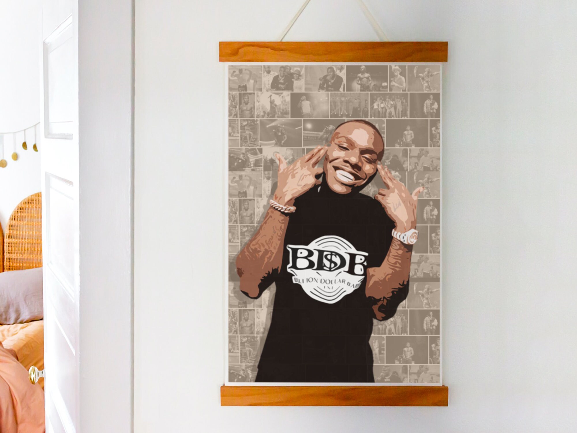 DaBaby poster DaBaby art print DaBaby wall poster DaBaby | Etsy