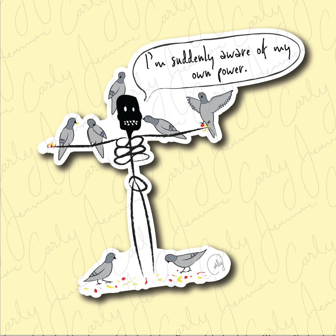 Winston Comics Sticker I'm Suddenly Aware - Etsy