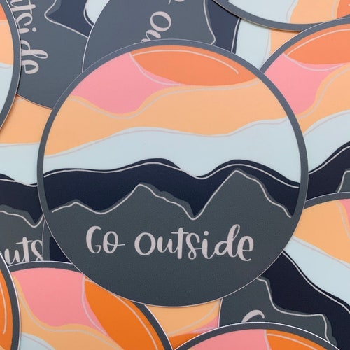 Go Wild Adventure is Calling Car Vinyl Sticker Decal Bumper - Etsy