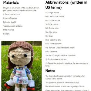 Eleven Crochet Pattern PDF Pattern US Terminology Instant Digital ...