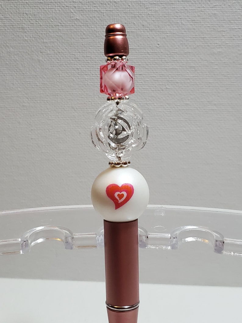 Beaded Heart Pens - Etsy