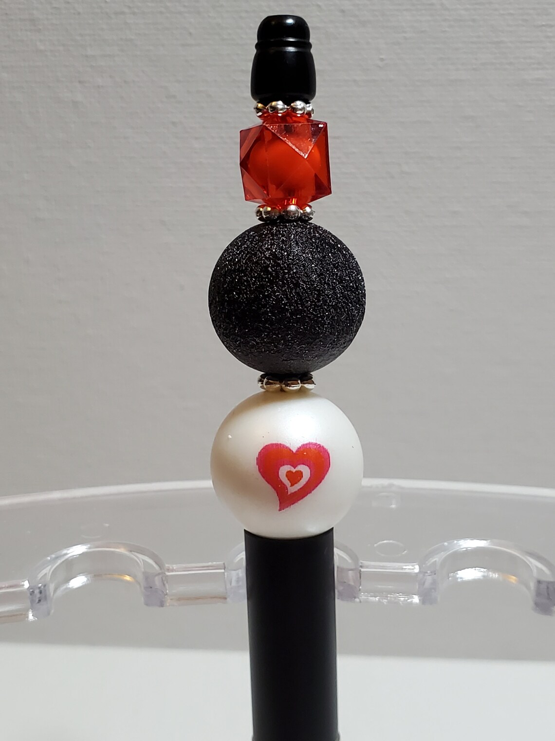 Beaded Heart Pens - Etsy