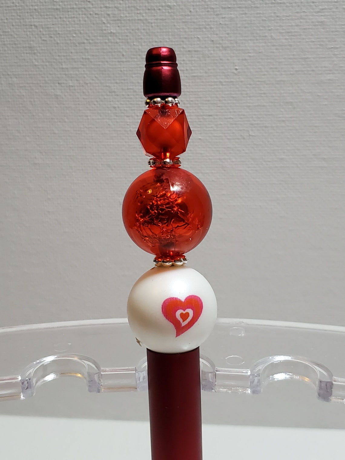 Beaded Heart Pens - Etsy