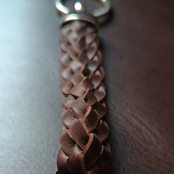 Leather Key Fob - Etsy