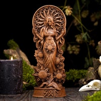Sol Norse Goddess, Goddess Statue, Norse Goddes Statue, Viking Statue ...