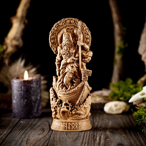 Njord Statue - Etsy
