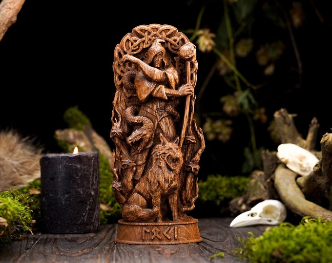 Loki Norse God Statue, Viking Statue, Pagans, Norse Paganism, Norse ...