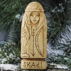 Skadi Norse Goddess Statue, Viking Statue, Pagans, Norse Paganism ...