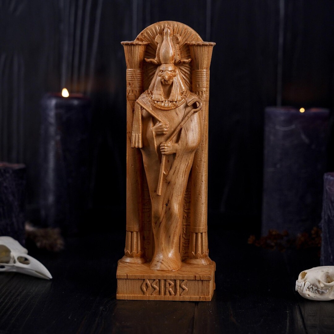 Large OSIRIS Egypt God 20 Inches, Egyptian God of Afterlife, Ancient ...