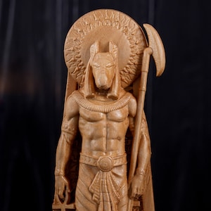 SETH God Statue, Egyptian God Statue, Egyptian Mythology, Pagan God ...