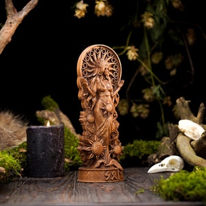 Sol Norse Goddess, Viking Goddess Figure, Sunna Statue, Viking ...