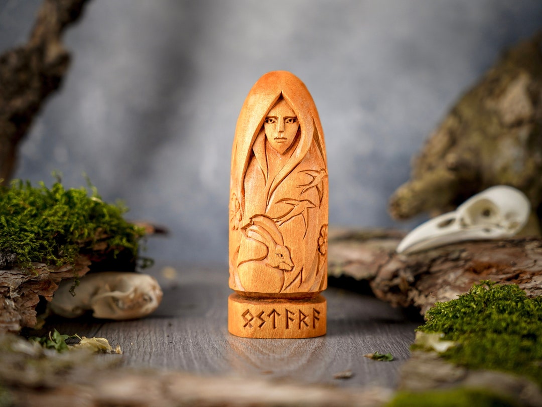 Ostara Statue Celtic Goddess Statue Irish Pagan Statue - Etsy