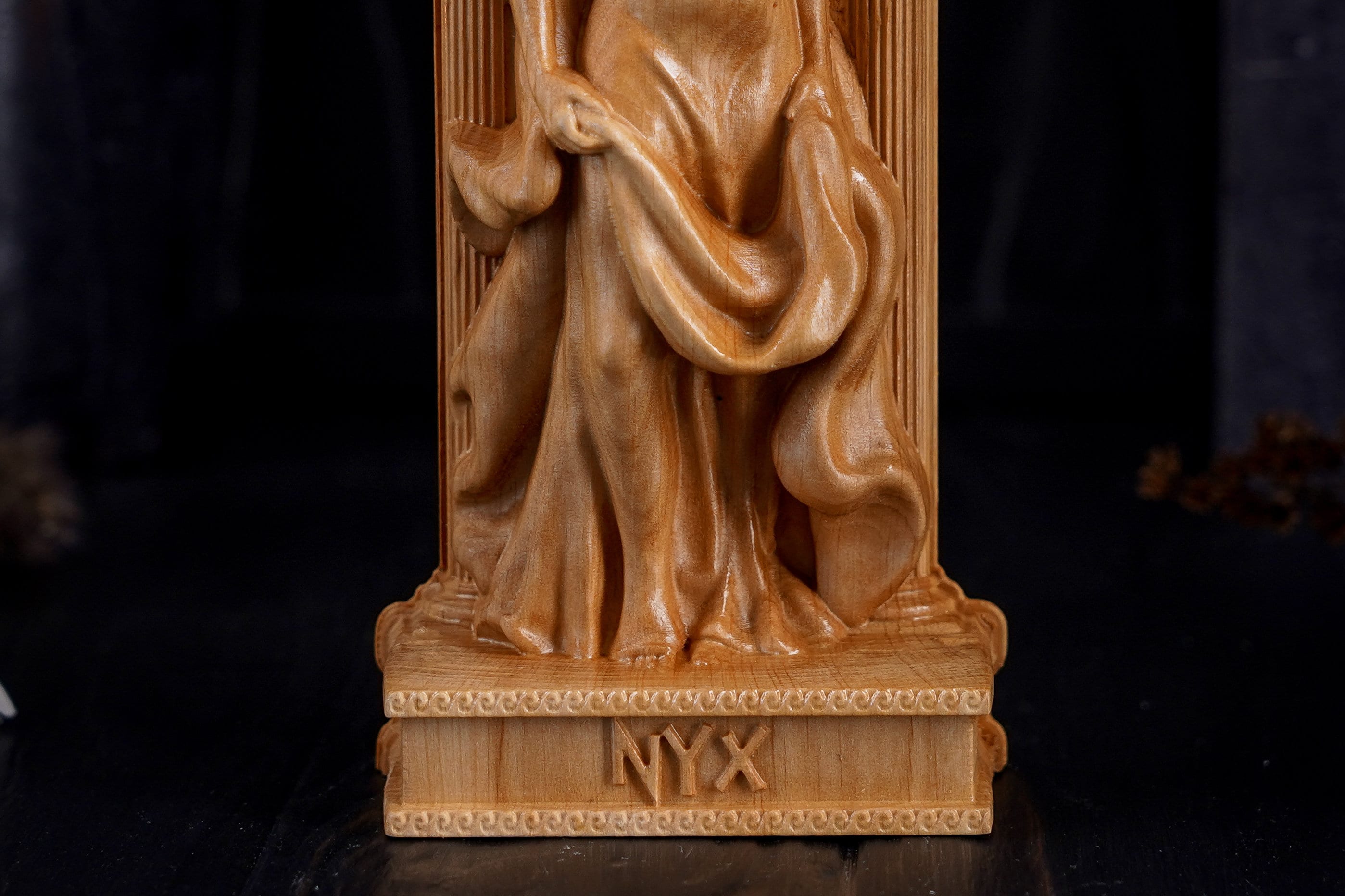 Nyx Greek Goddess Statue, Nyx Greek Goddess, Nyx Figurine, Moon Goddess ...