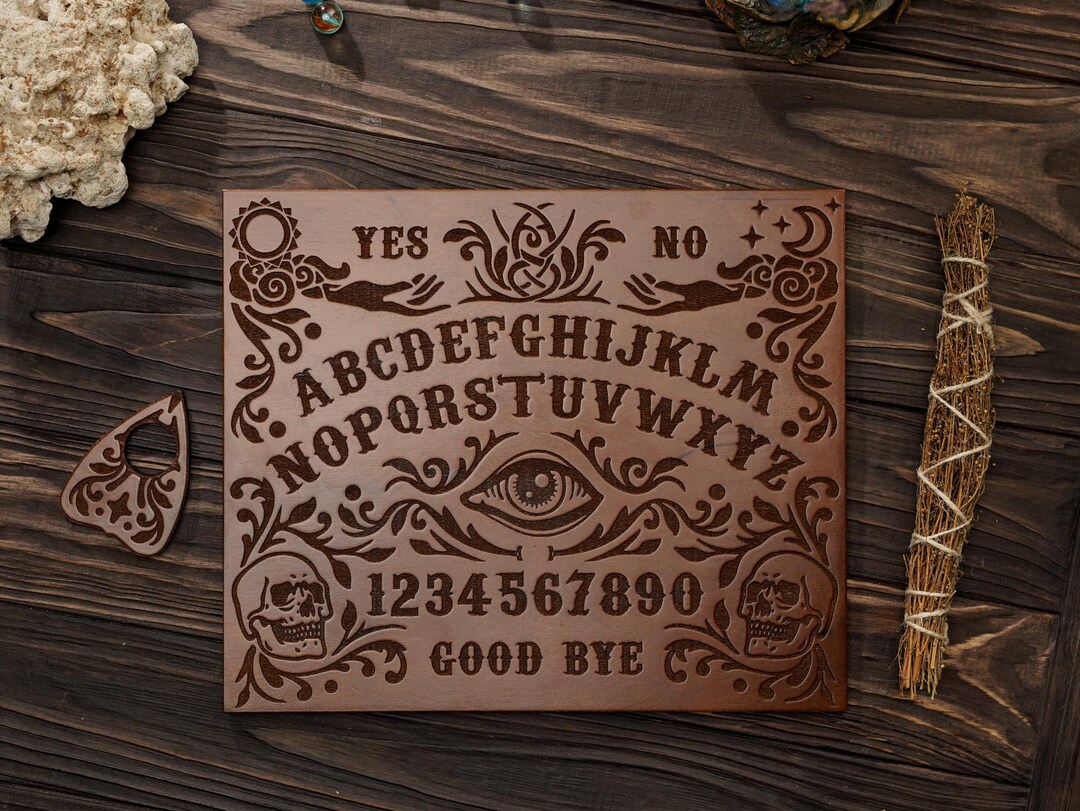 Ouija Board Witchcraft, Ouija Board With Planchette, Occult Witchcraft ...