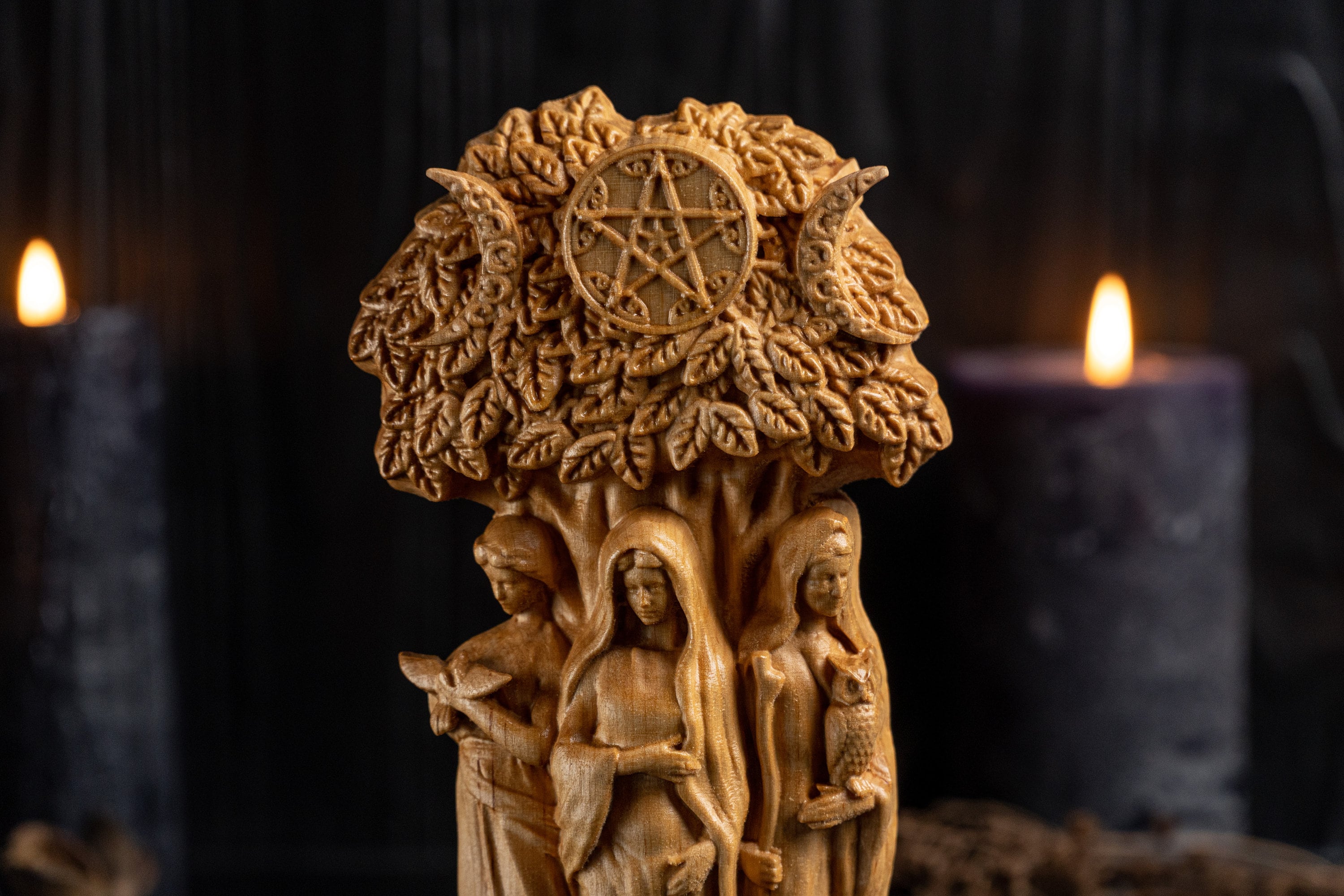 BRIGID GODDESS Figurine, Neopaganism , Wicca Statue, Pagans, Paganism ...