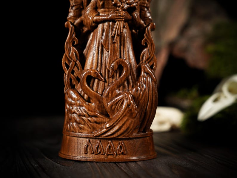 Lada Slavic Statue, Lada Slavic Goddess, Carved Lada Statue, Slavic ...
