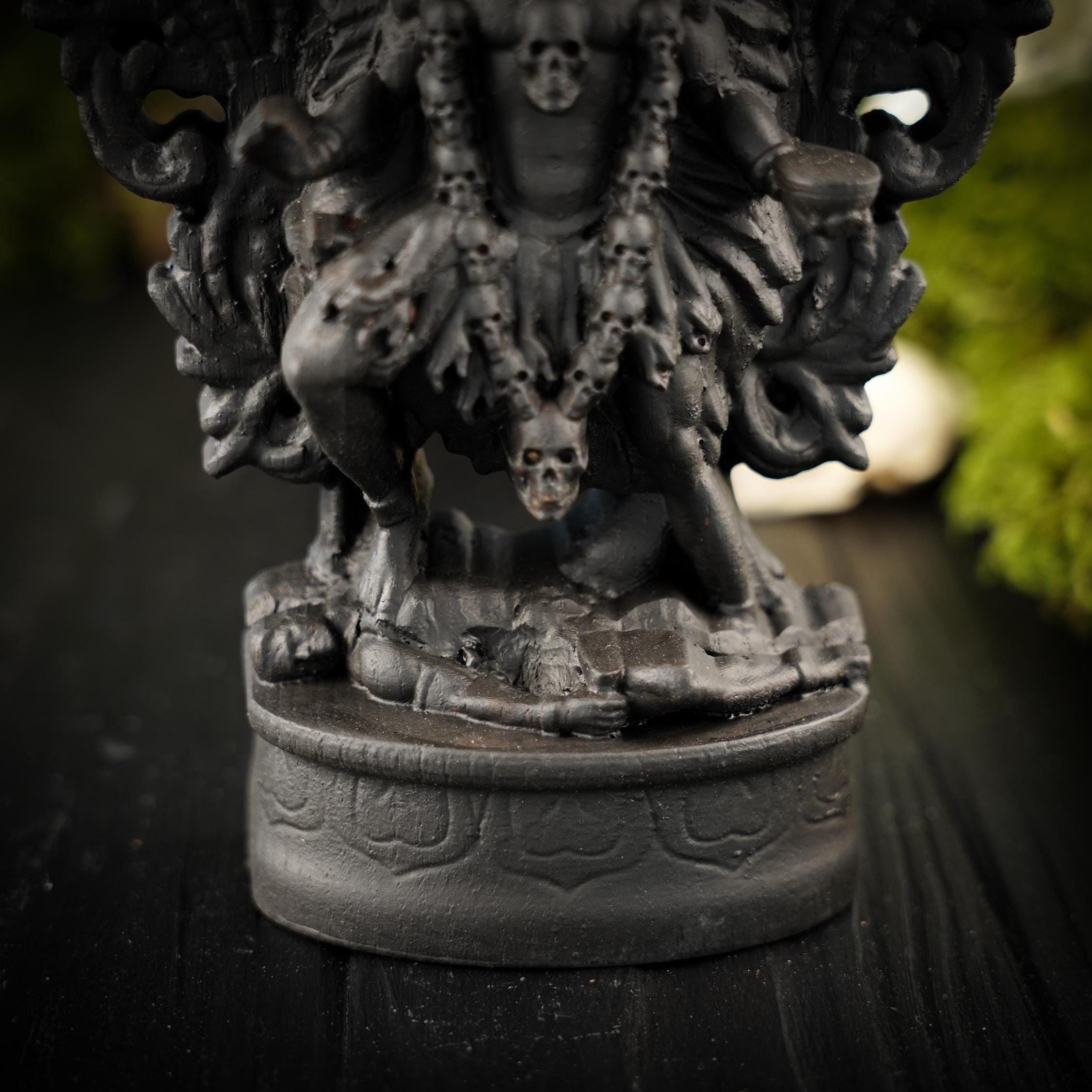Black Hindu Kali Goddess Statue, Kali Figure, Pagan Kali Goddess, Hindu ...