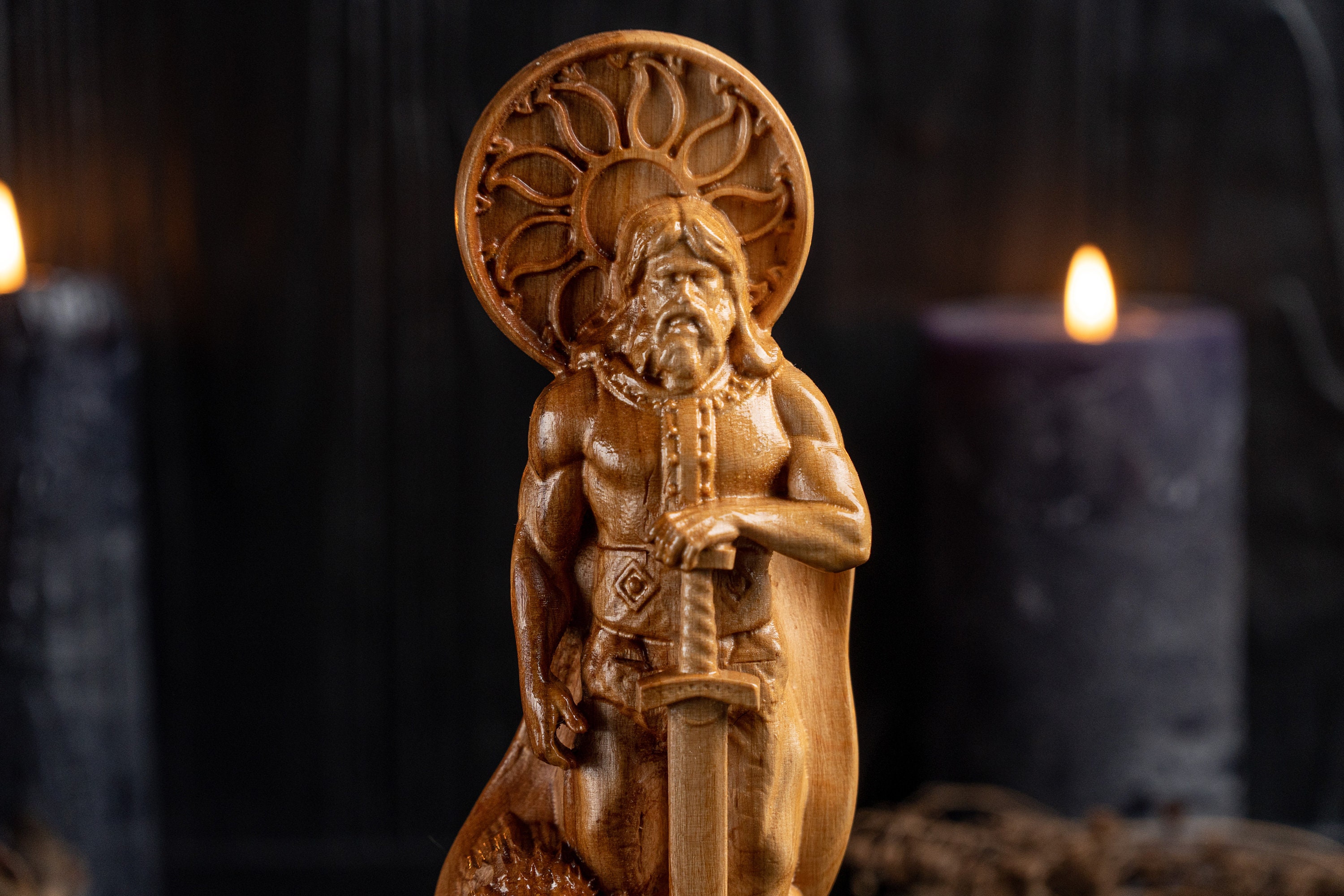 FREYR Norse Figurine Viking Statue Pagans Norse Paganism - Etsy