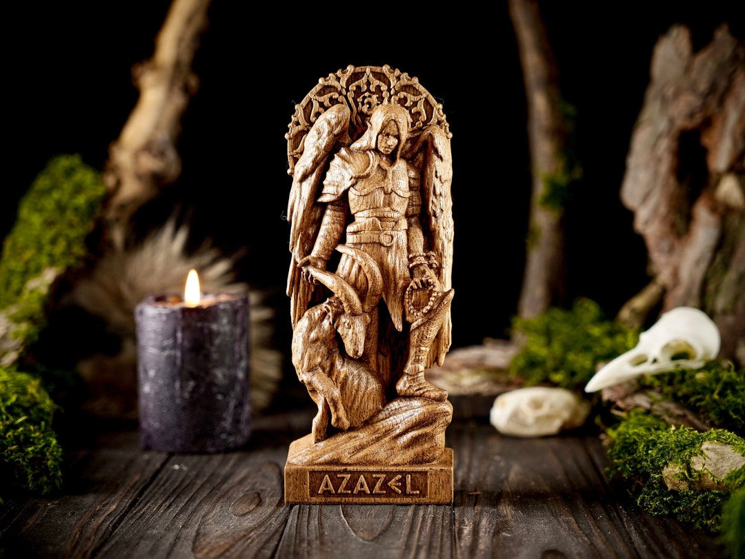 Azazel Statue, Demon Figure, Fallen Angel Statue, Demon Lucifer Occult ...