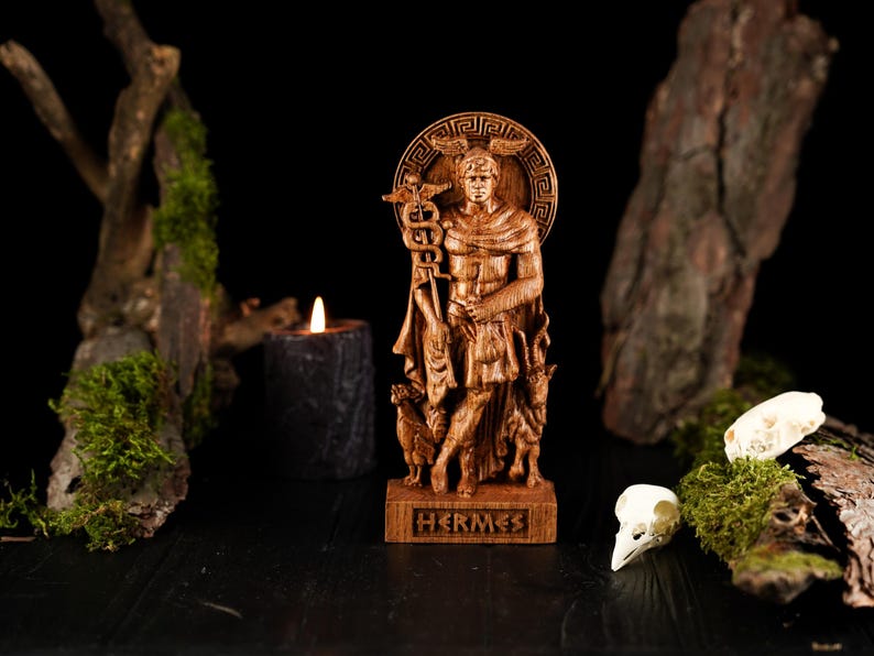 Hermes Greek Statue, Hermes Greek God Statue, Hermes Greek Figure ...