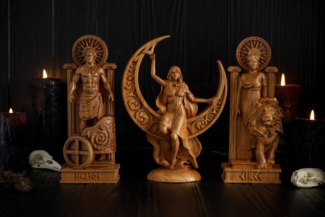 CUSTOM Greek Statue, Custom Made Figurine, Greek Pantheon, Greek Gods ...