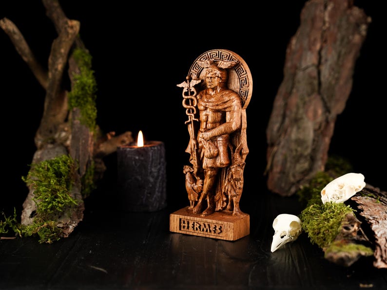 Hermes Greek Statue, Hermes Greek God Statue, Hermes Greek Figure ...