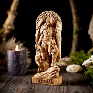 Azazel Statue, Demon Figure, Fallen Angel Statue, Demon Lucifer Occult ...
