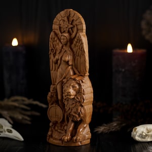 LILITH Figurine, Astaroth Statue, Innana Statue, Wiccan Statue, Wicca ...