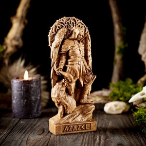 Azazel Statue, Demon Figure, Fallen Angel Statue, Demon Lucifer Occult ...