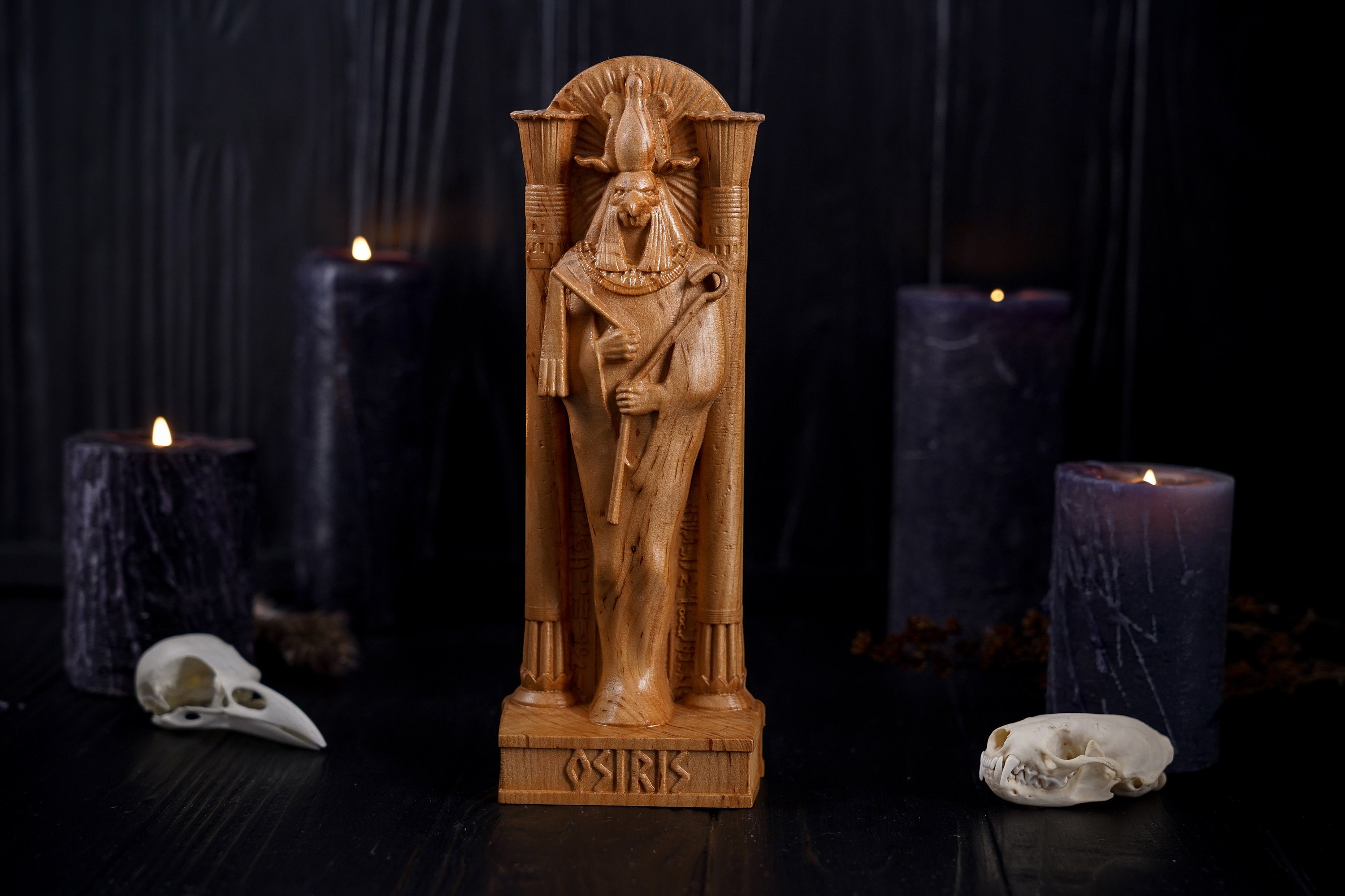 Osiris Egyptian Statue, Osiris Egyptian Gods, Ancient Egypt Gods ...