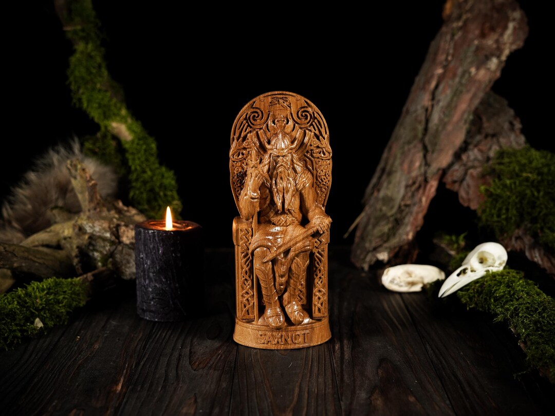 Saxnot Norse God Statue, Saxnot Statue, Norse Pagan, Norse Pantheon ...