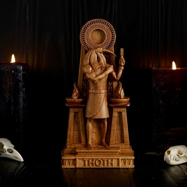 Egyptian Gods Thoth Statue - Etsy