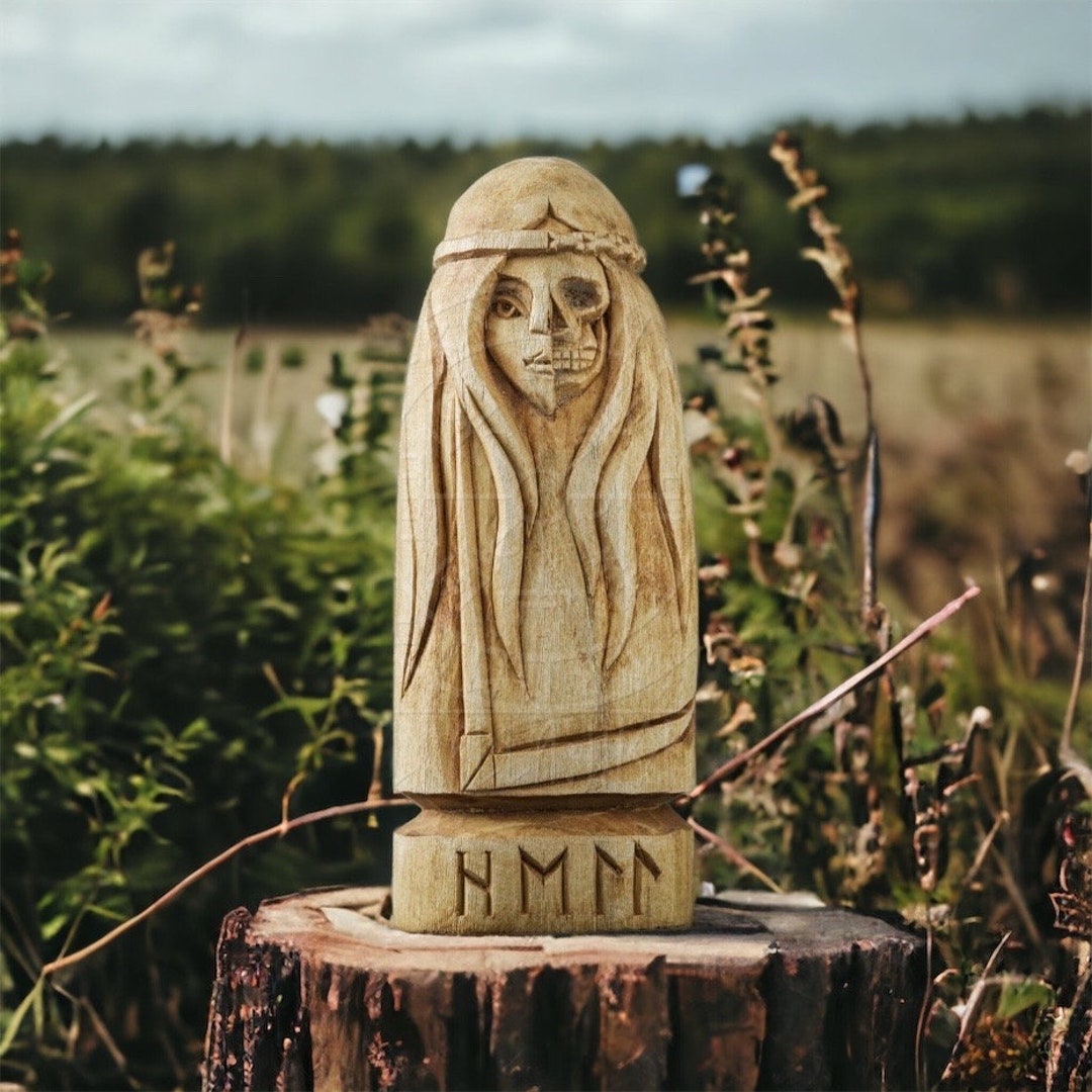 Hel Goddess Statue Viking Statue Pagans Norse Paganism - Etsy