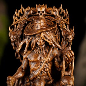 Papa Legba Voodoo Figure, Papa Legba Haitian, Paga Legba Pagan Statue ...