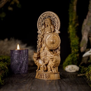 Freya Norse Goddess, Viking Statue, Pagans, Norse Paganism, Norse ...